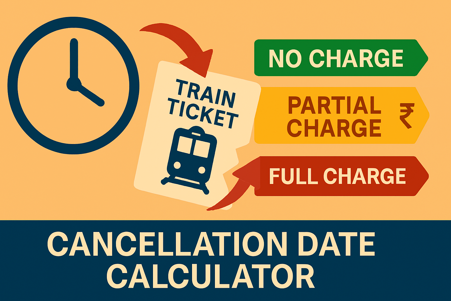 IRCTC Refund Calculator — Calculate Cancellation Charges & Refund